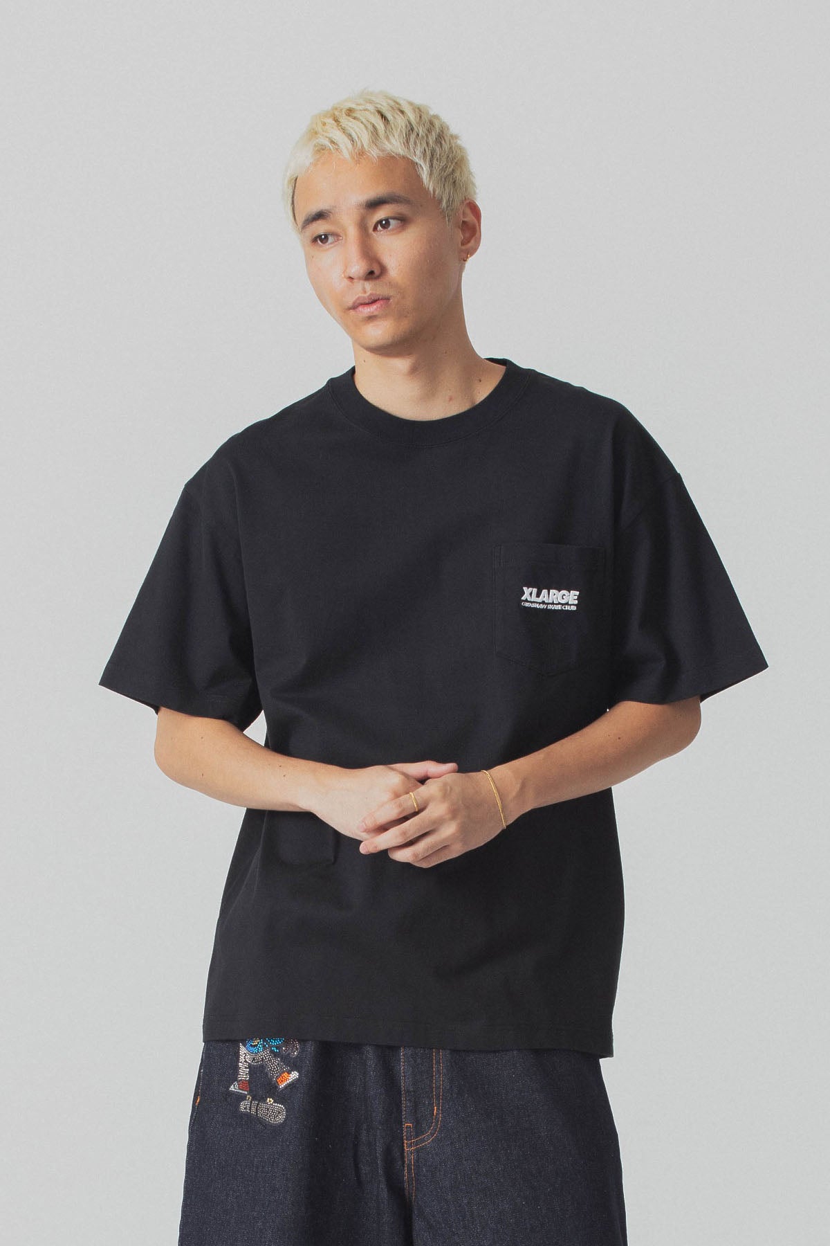 XLARGExCSC POCKET S/S TEE - BLACK | Xlarge AU – XLarge Brand