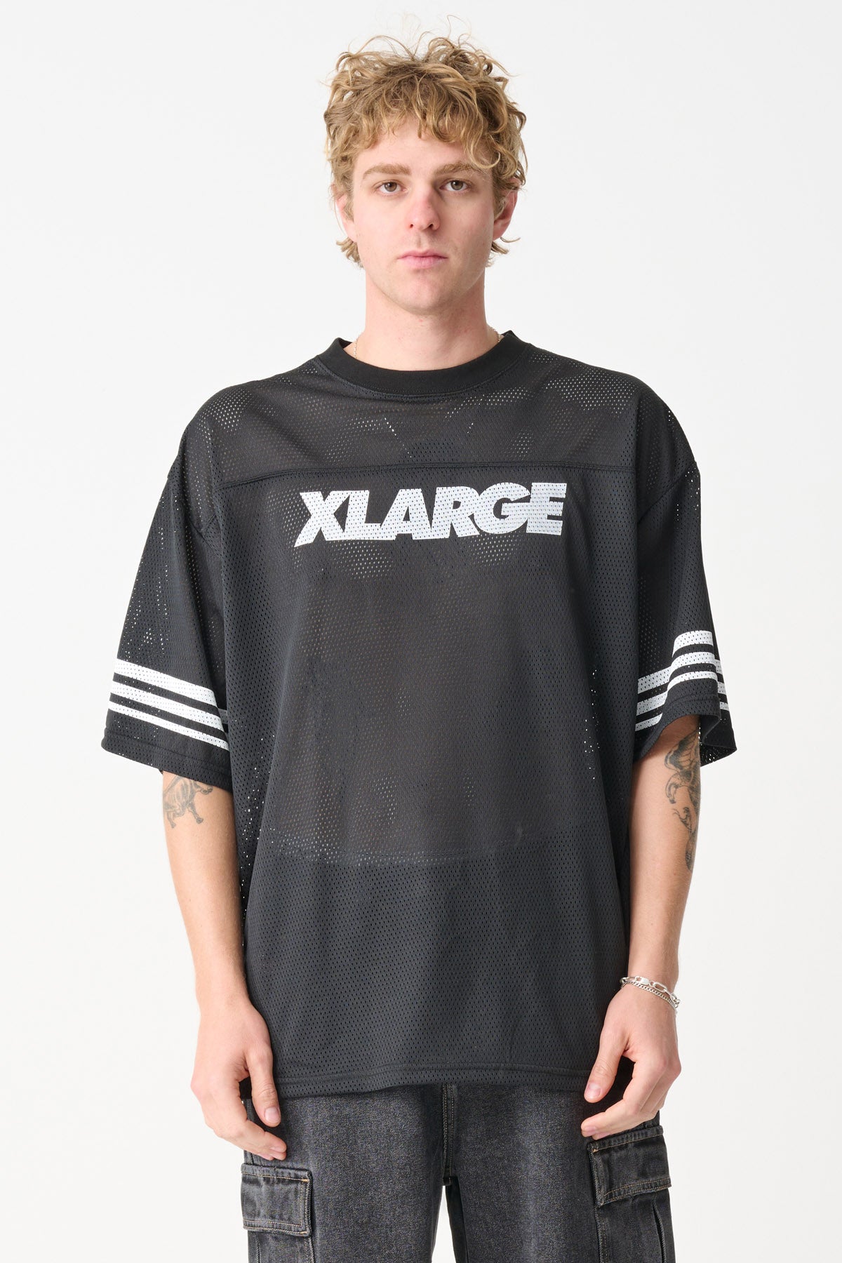 ITALIC XLARGE GAME TEE - BLACK | Xlarge AU – XLarge Brand