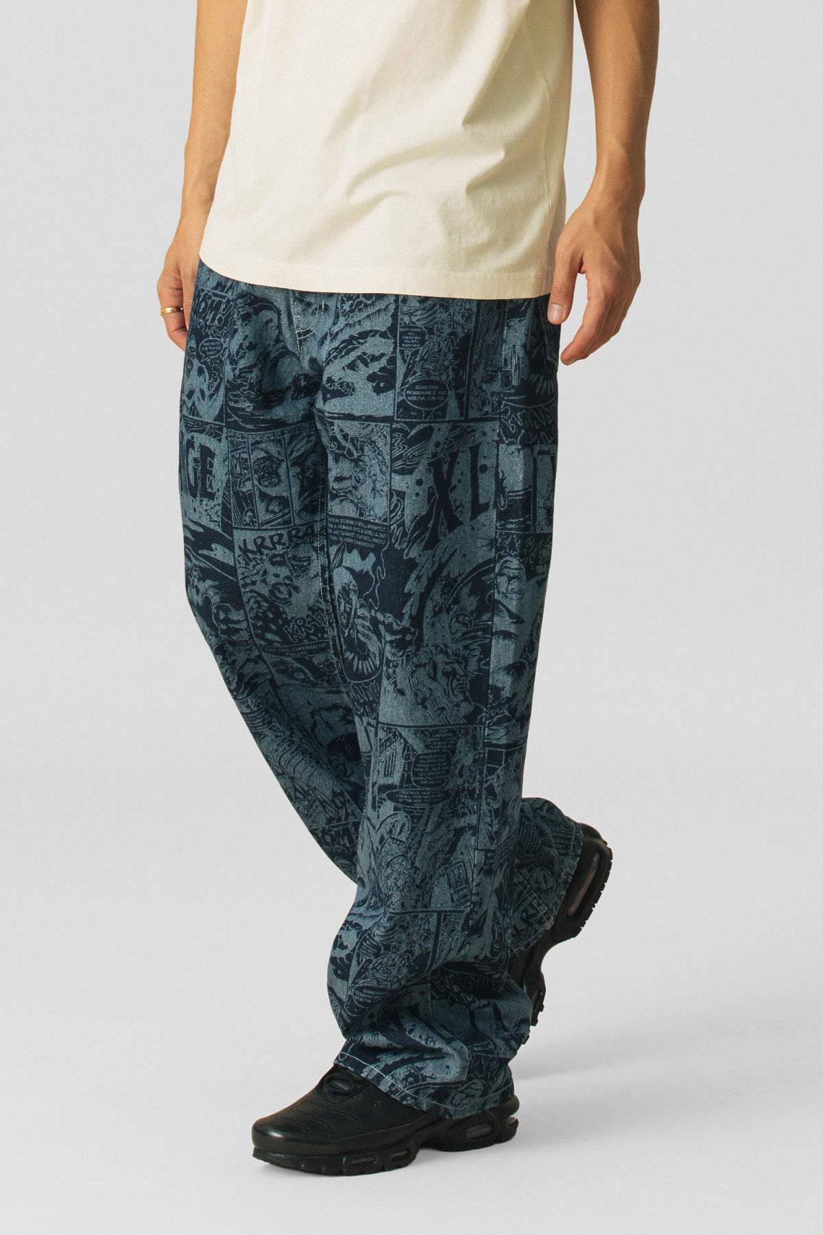 COSMIC GRID COMIC DENIM PANTS - INDIGO | Xlarge AU – XLarge Brand