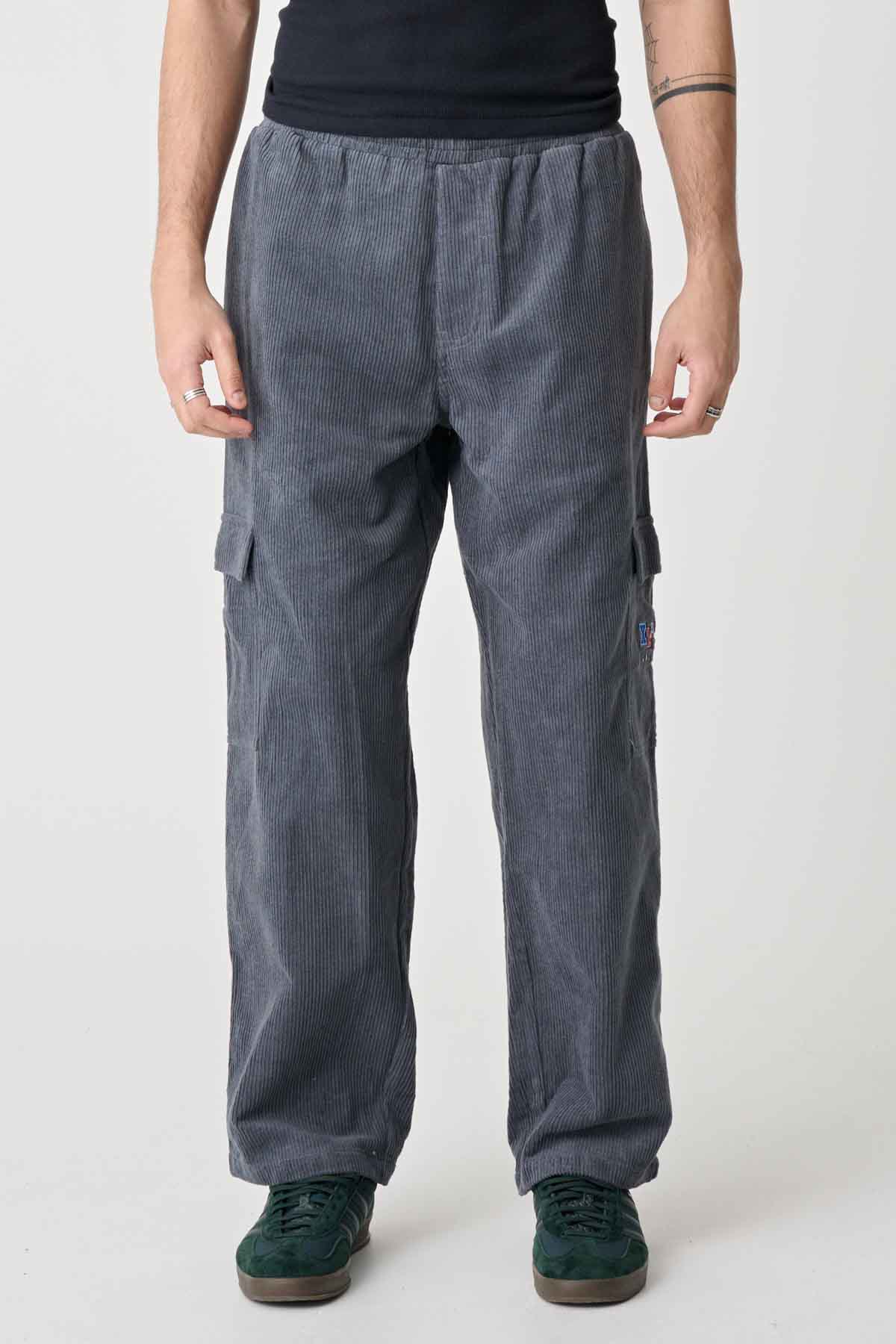CARGO WIDE WALE EMB 91 PANT - Pigment Steel | Xlarge AU – XLarge Brand